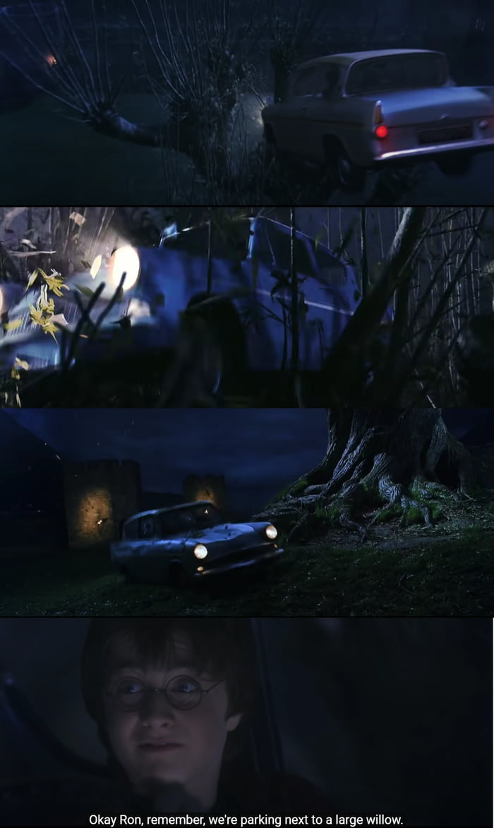 Harry Potter and the Chamber of Secrets - Whomping Willow - 9GAG