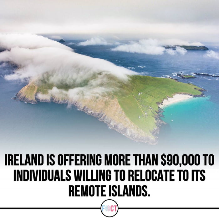 Ireland will pay you to move to a remote island and fix up a house ...