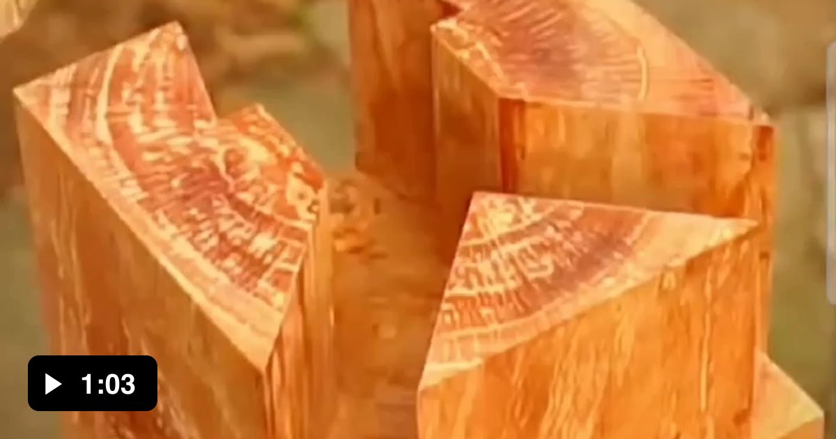 Extraordinary wood joint craftsmanship - 9GAG