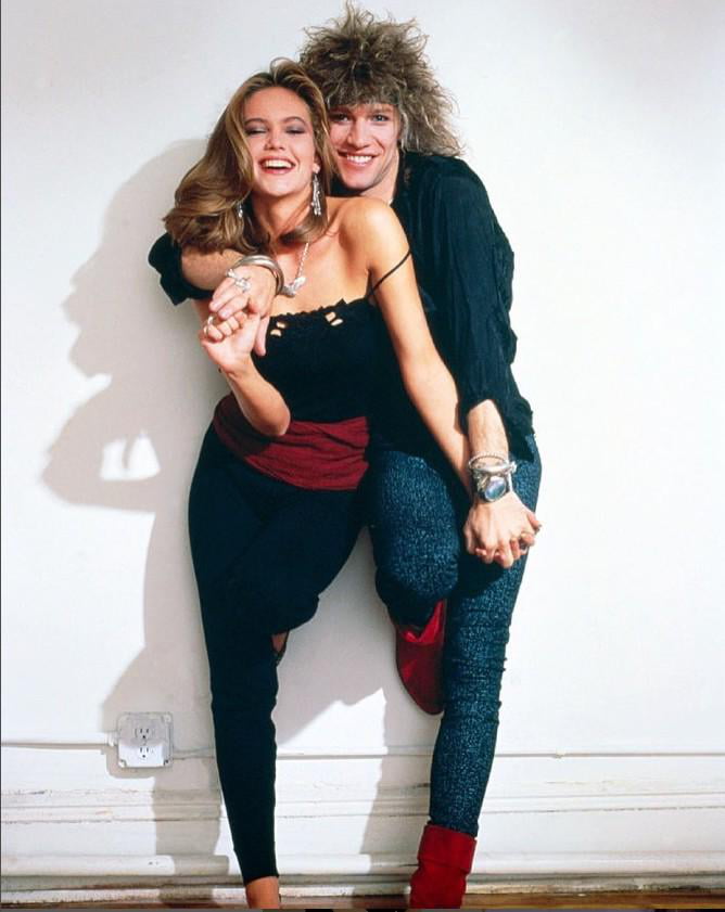 A daliance: Diane Lane and Jon Bon Jovi 1985 - 9GAG