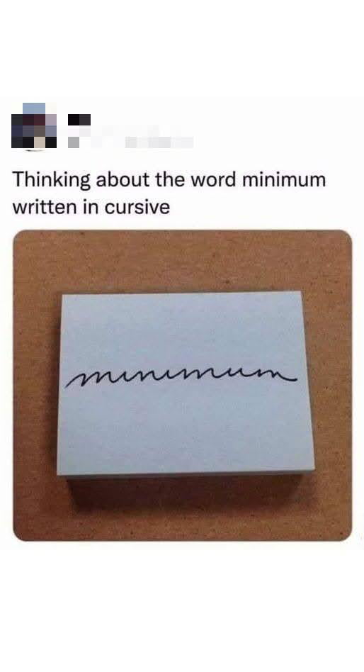 Minimum - 9GAG