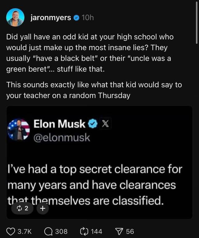 Oh, Elon, you're incorrigible... - 9GAG