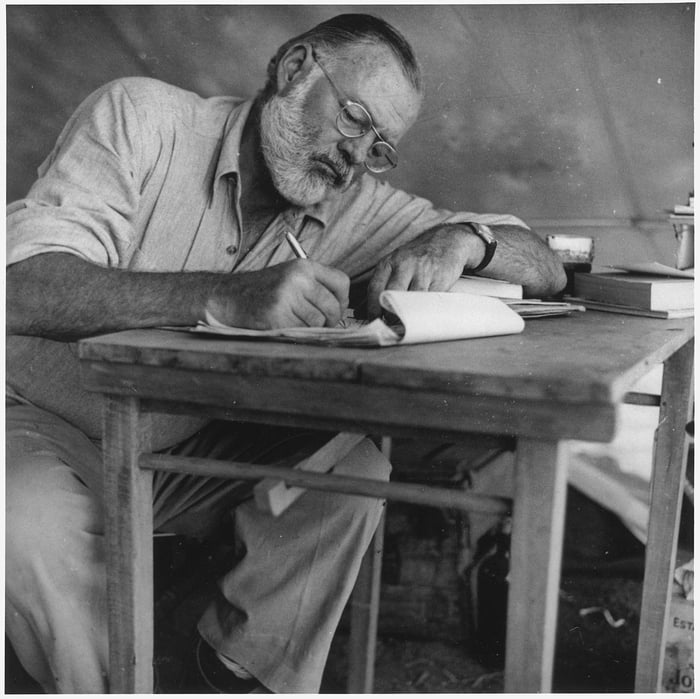 In 1954, Ernest Hemingway survived two plane crashes in two days. He ...