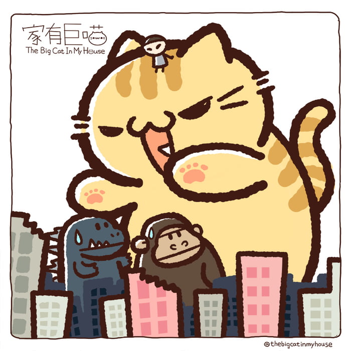 I'm the king of monsters~meow - 9GAG