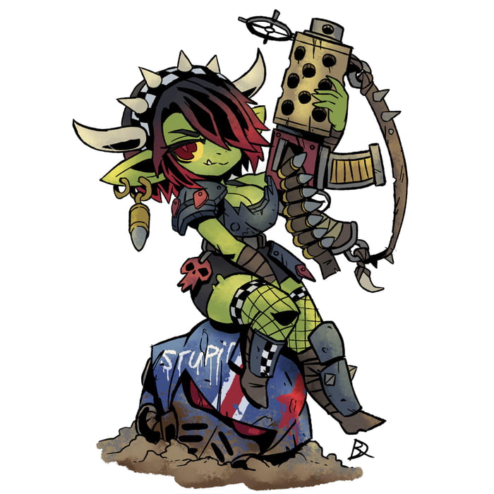 Ork variant. (@Kabooski01) - 9GAG