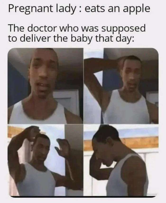 An apple ,a day... - 9GAG