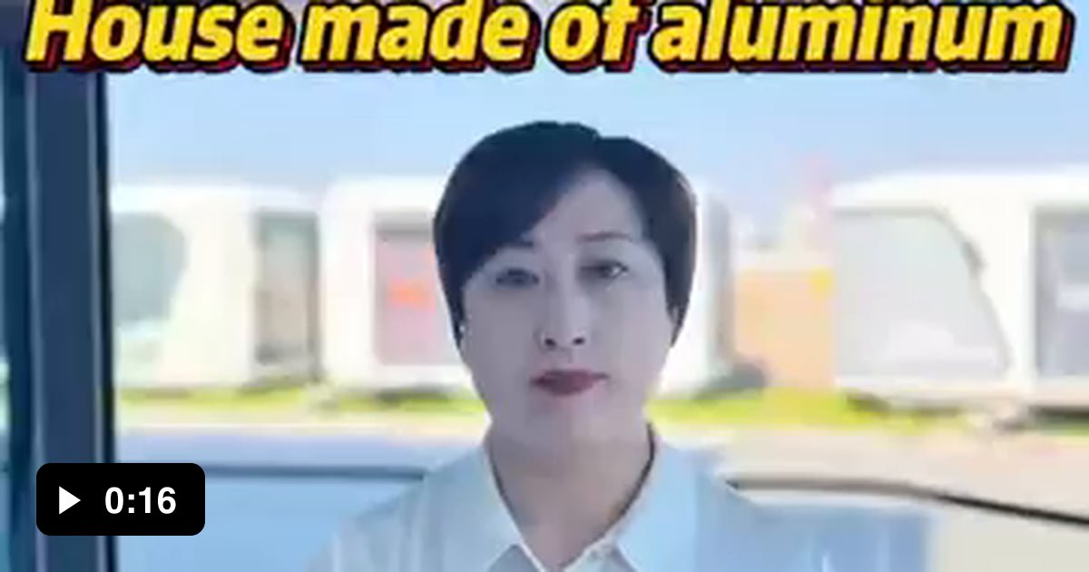 House made of alumulumu - 9GAG