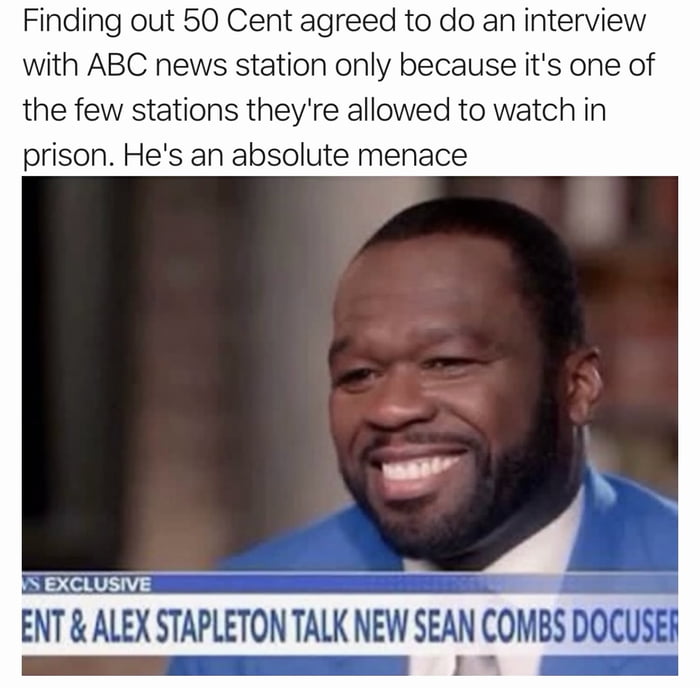 50 Cent making sure his enemies in prison still get to see him thrive ...