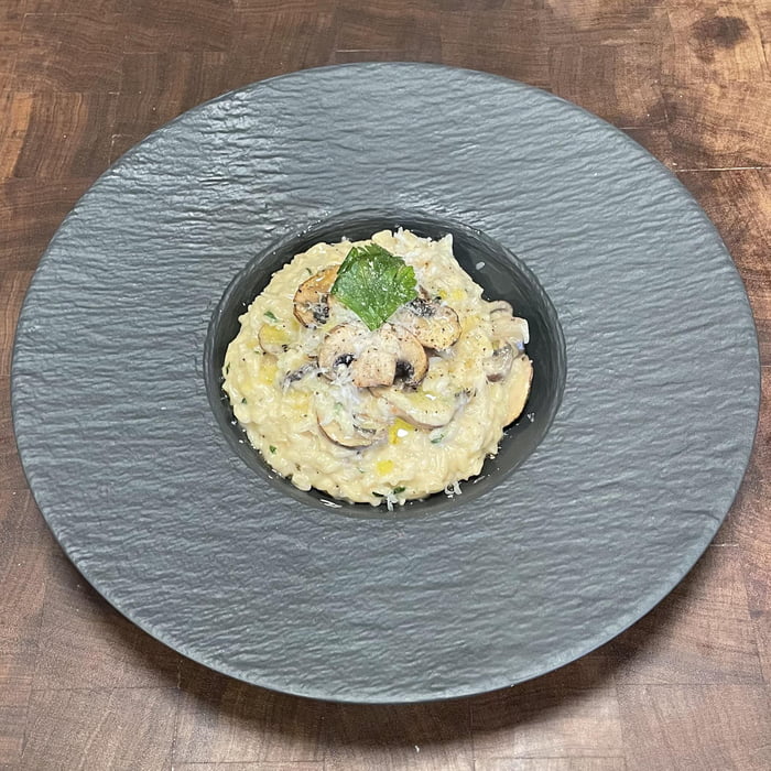 Mushroom Risotto - 9GAG