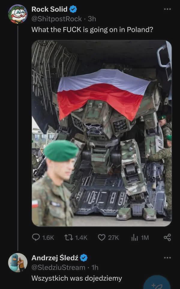 Poland got that new Armored Core DLC - 9GAG